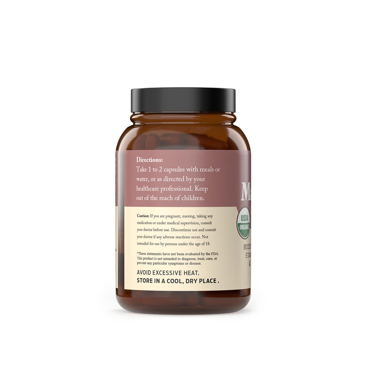 Organic Maca Root Capsules - Loveyelashes
